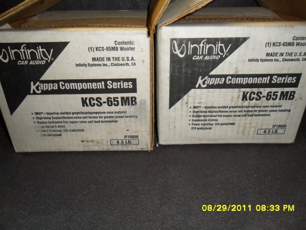 Major old school Infinity sell-off | DIYMobileAudio.com Car Stereo Forum