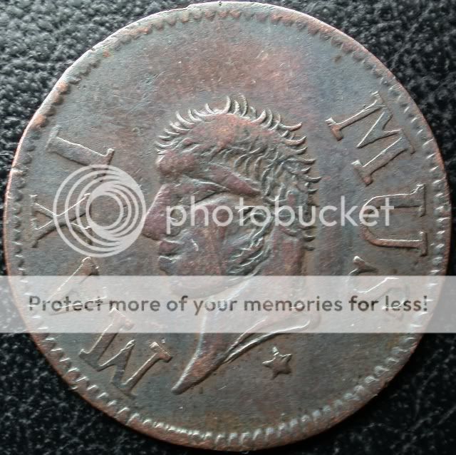 MAXIMUS NON PLUS ULTRA TOKEN. 1827