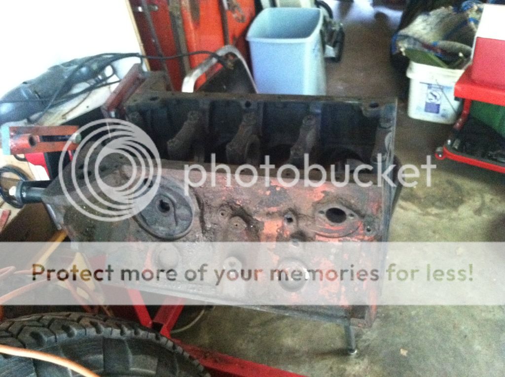 1957 Ford Y-block 312 bare block | The H.A.M.B.