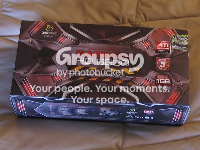 XFX 5850 unboxing/installation (size comparison to 5870) | Overclock.net