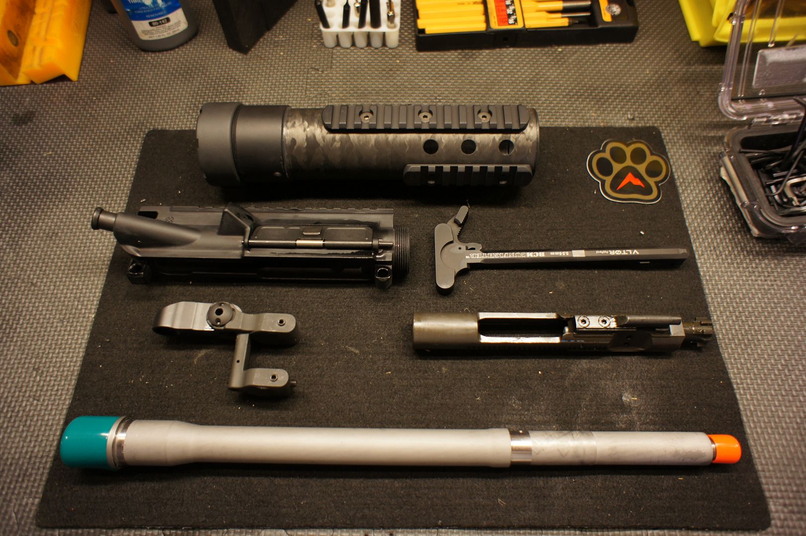 Mini MK12 Mod 0 inspired clone > Build It Yourself > AR15.COM