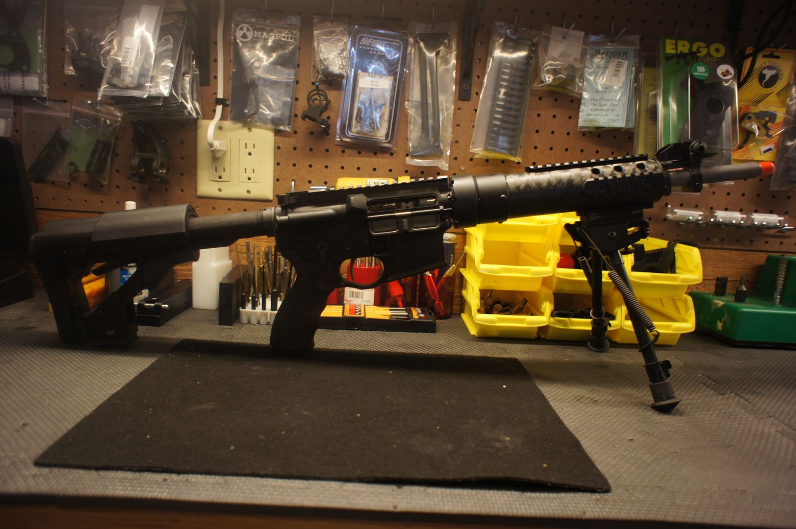 Mini MK12 Mod 0 inspired clone > Build It Yourself > AR15.COM