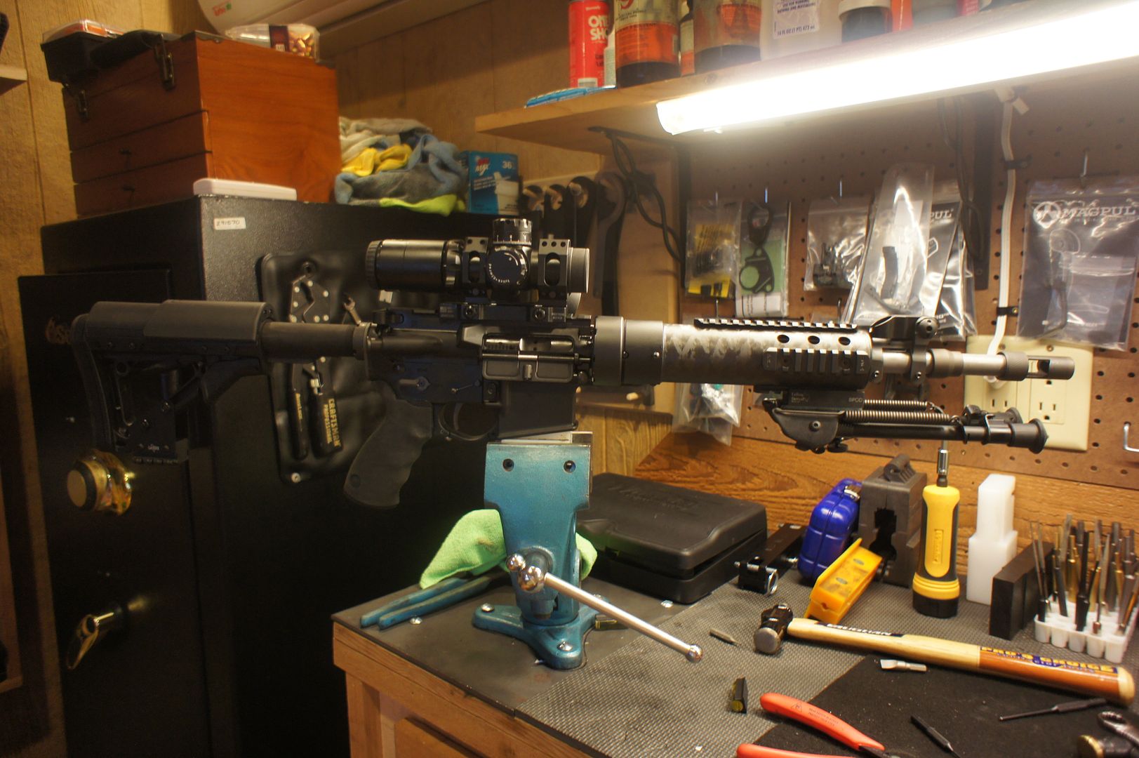 Mini MK12 Mod 0 inspired clone > Build It Yourself > AR15.COM