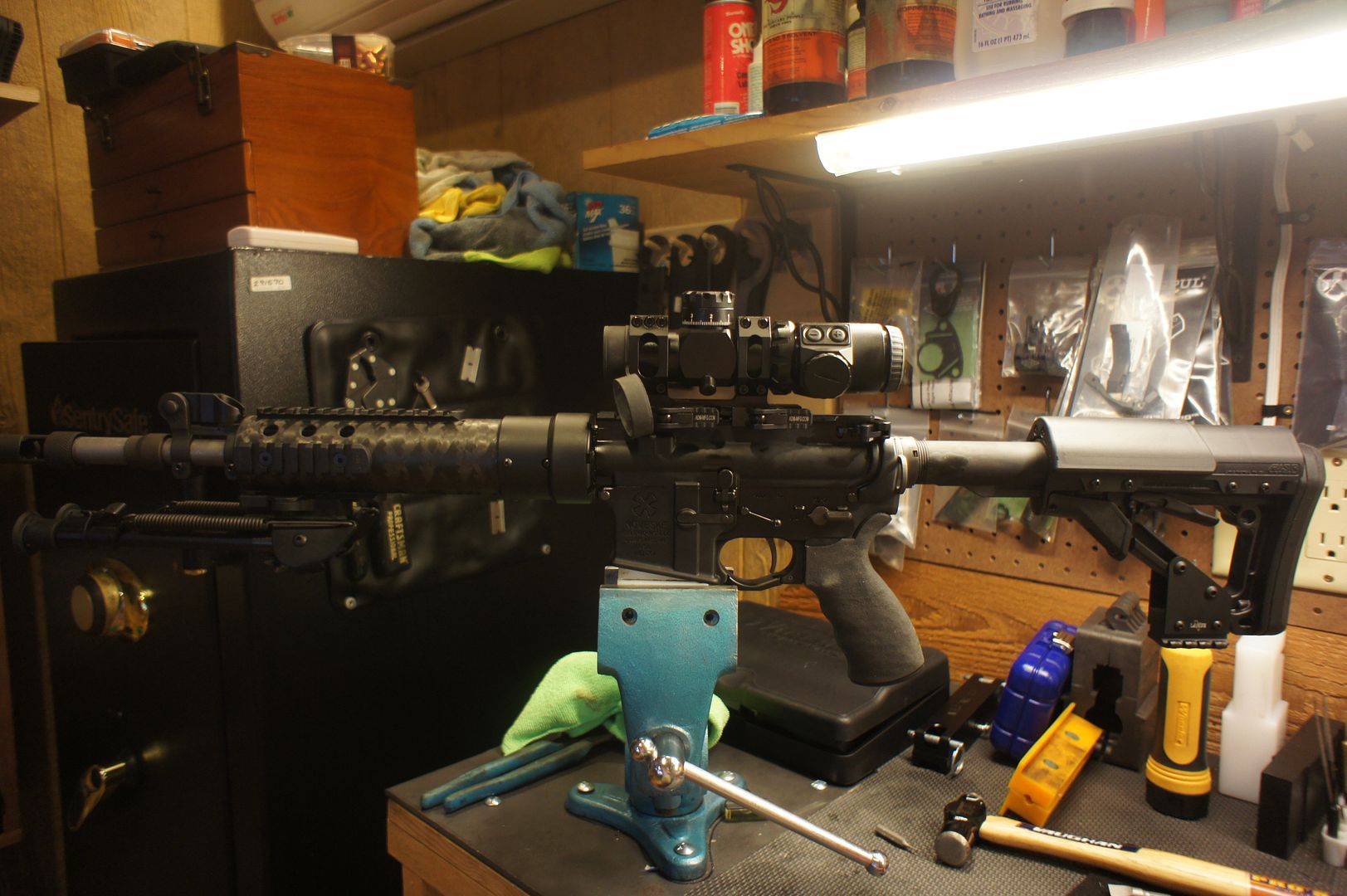 Mini MK12 Mod 0 inspired clone > Build It Yourself > AR15.COM